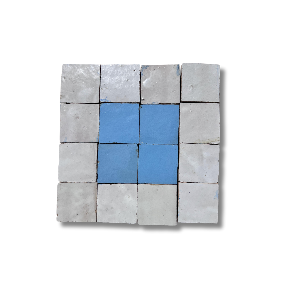 2C MDOUDEB zellige tile | MDOUDEB 5x5 Morocco Zellige